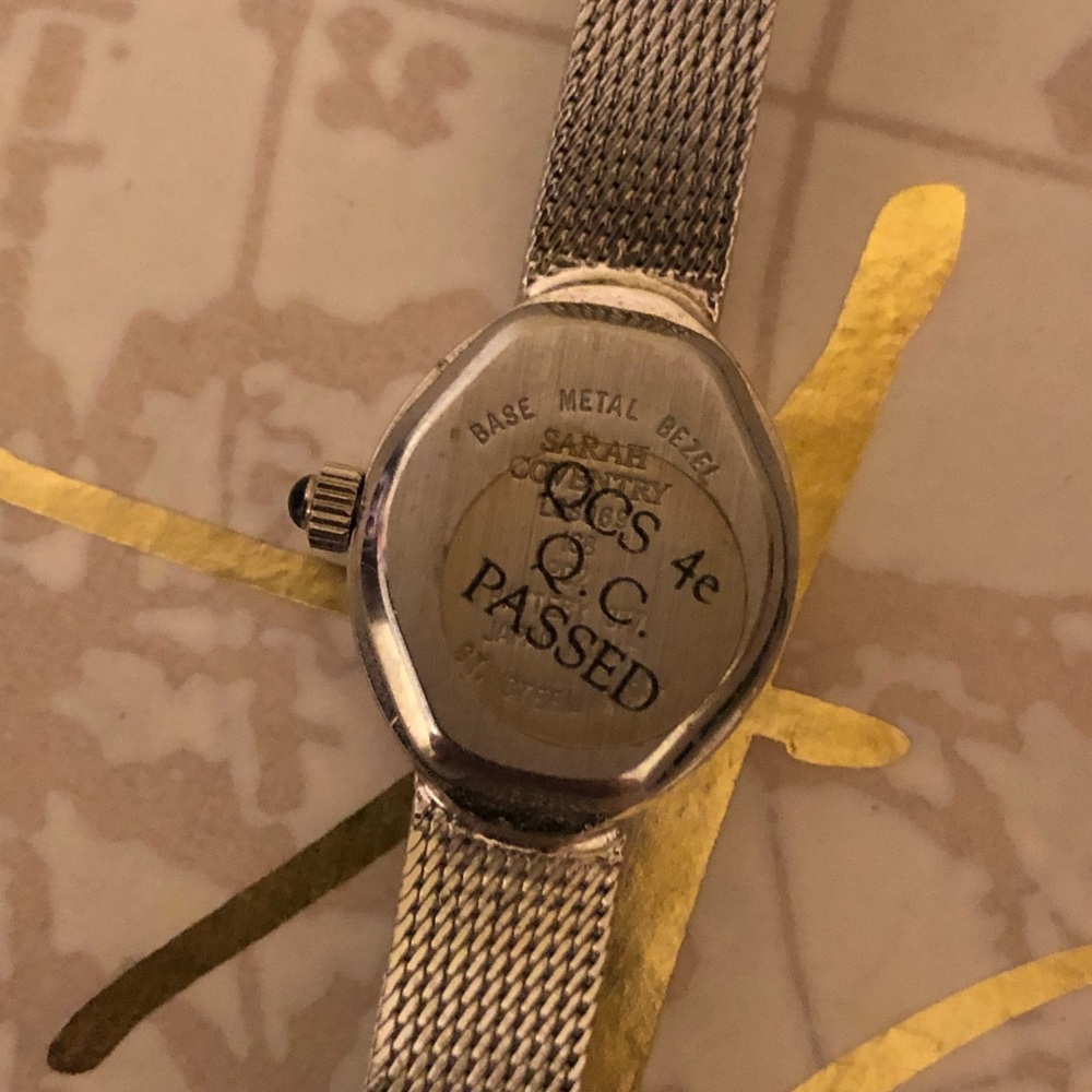 Vintage Sarah Coventry Dual Tone Watch - Gem